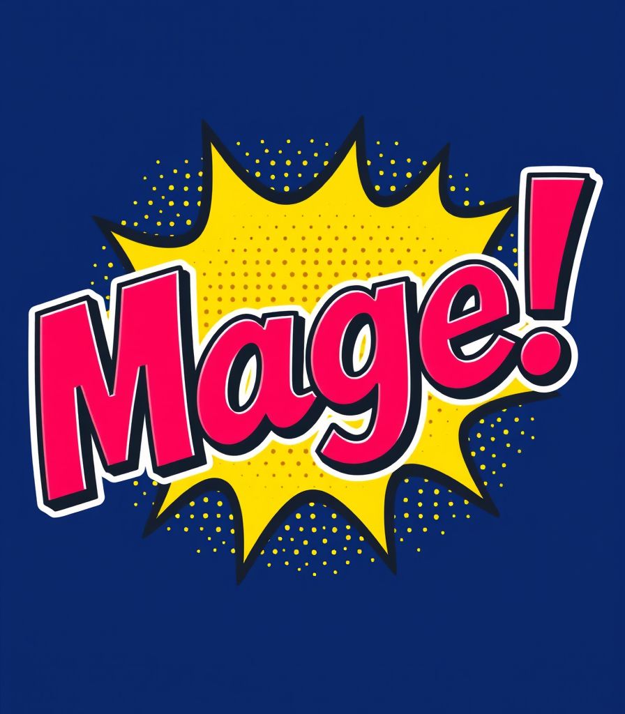 Pop Art Text | Mage