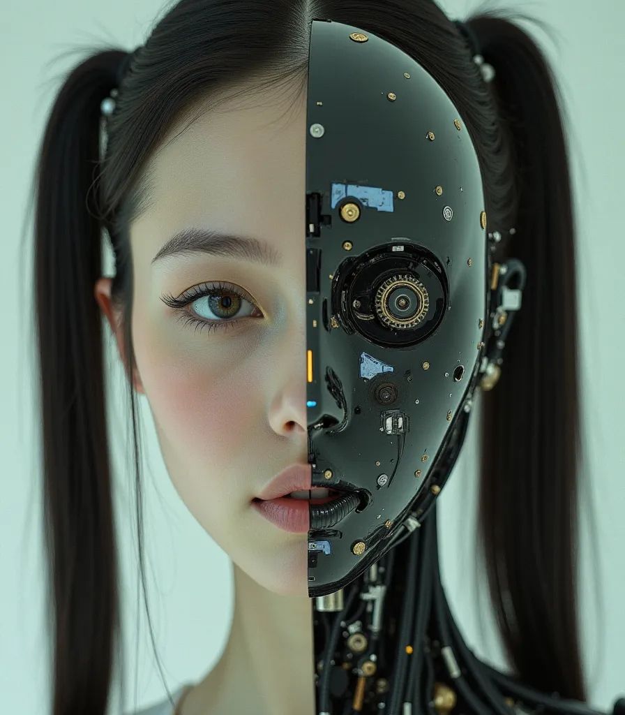 Neurocore Sci-Fi Cyborg Portrait | Mage