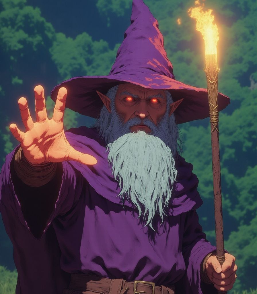 Nostalgic Fantasy Anime | Mage