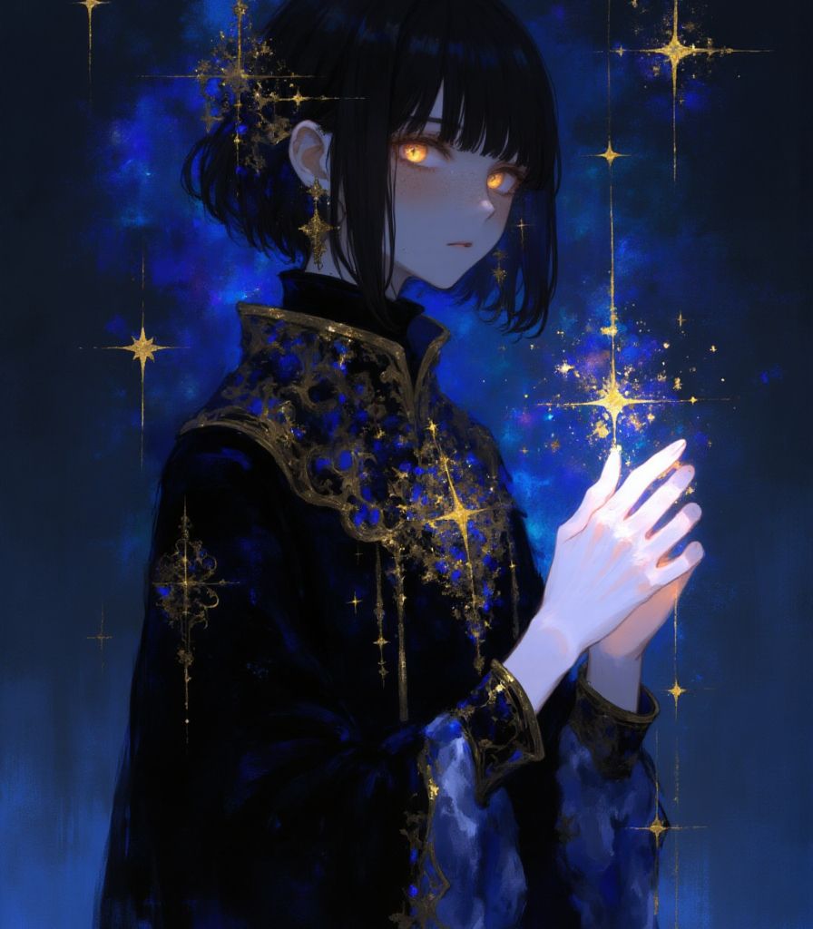 Sparkling Dream Anime Portrait | Mage